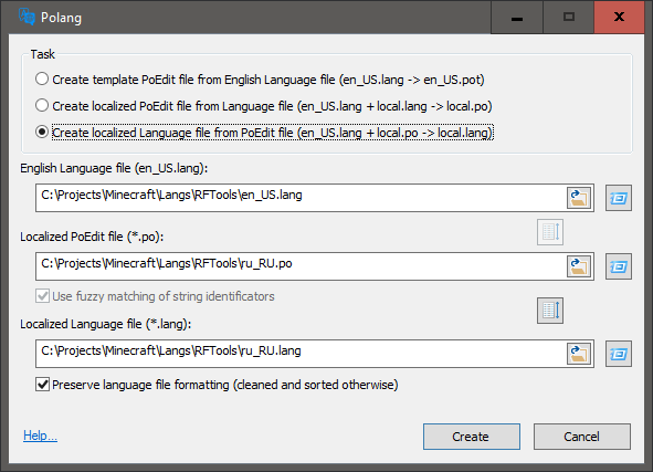 GitHub - raspopov/polang: Converting PoEdit files (.po) to and from ...